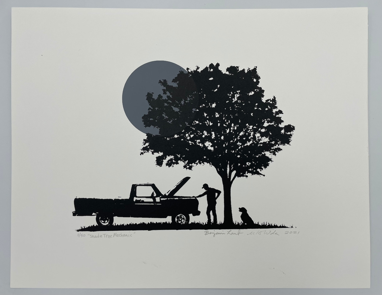 Shade Tree Mechanic Silkscreen Print 11 X 14 - Etsy