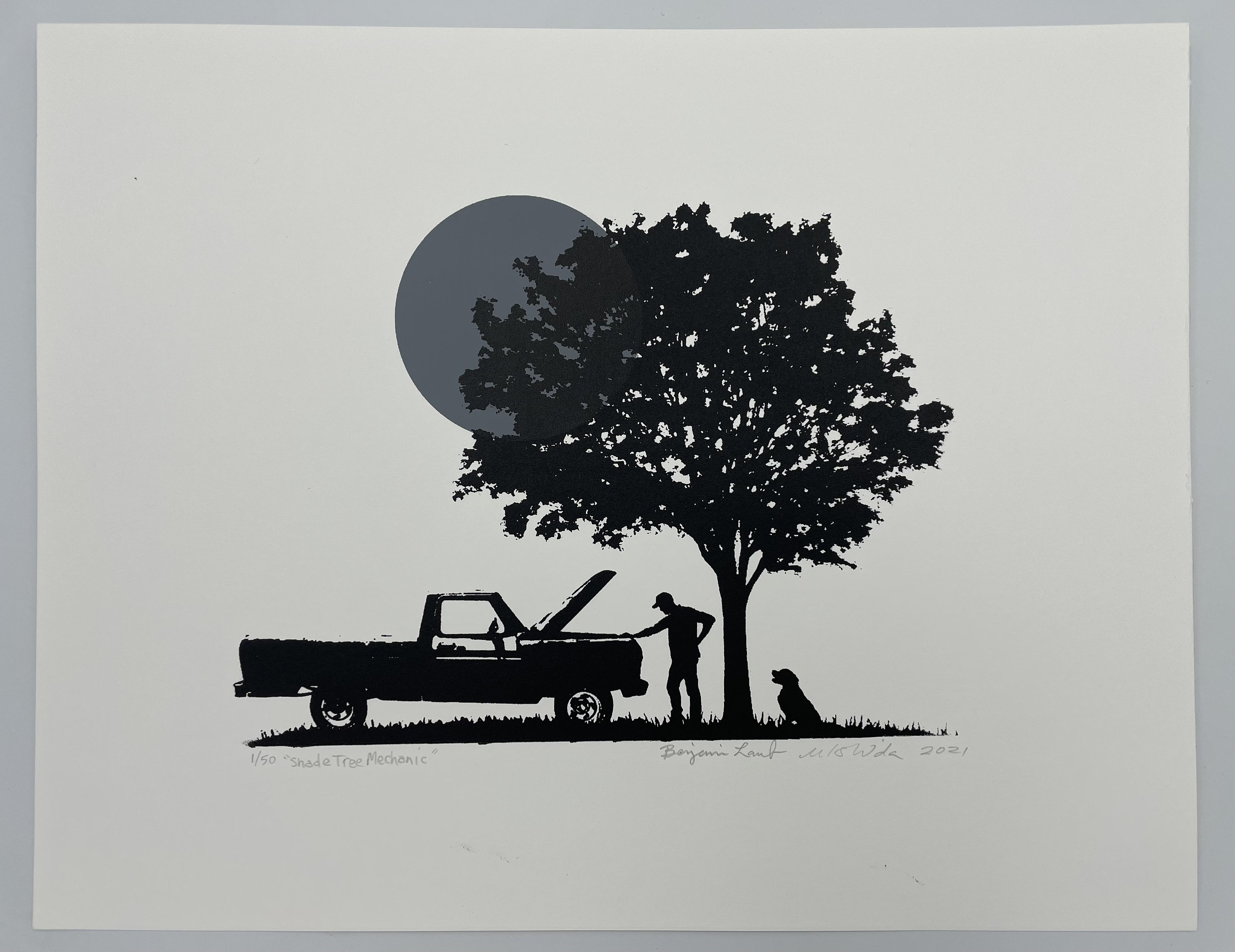 Shade Tree Mechanic Silkscreen Print 11 X 14 - Etsy