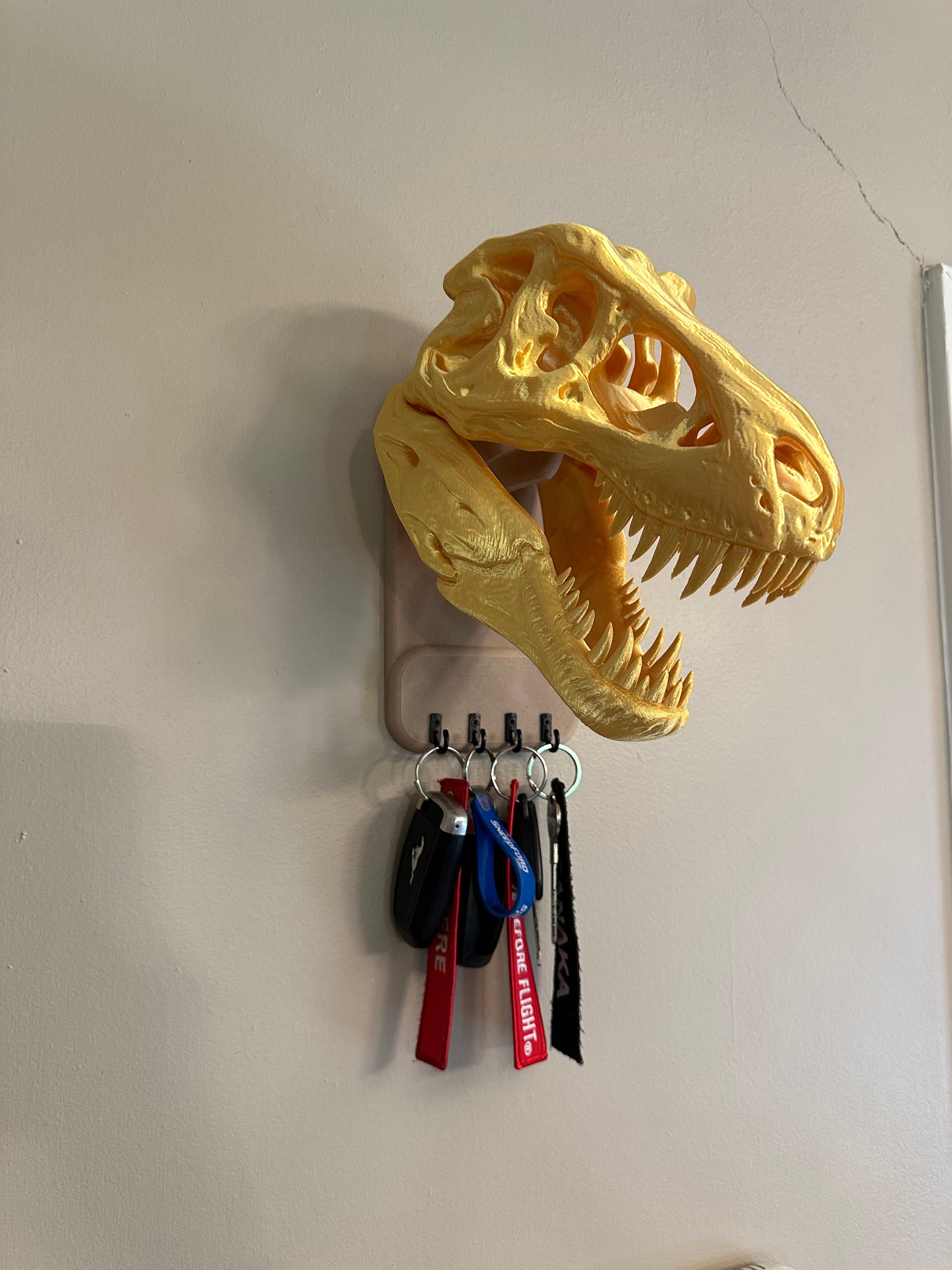 T-rex Key Holder and Wall/home Decor - Etsy