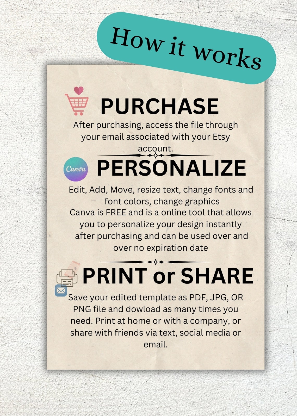 Editable Laundry Service Price List Template, Canva (digital Download ...