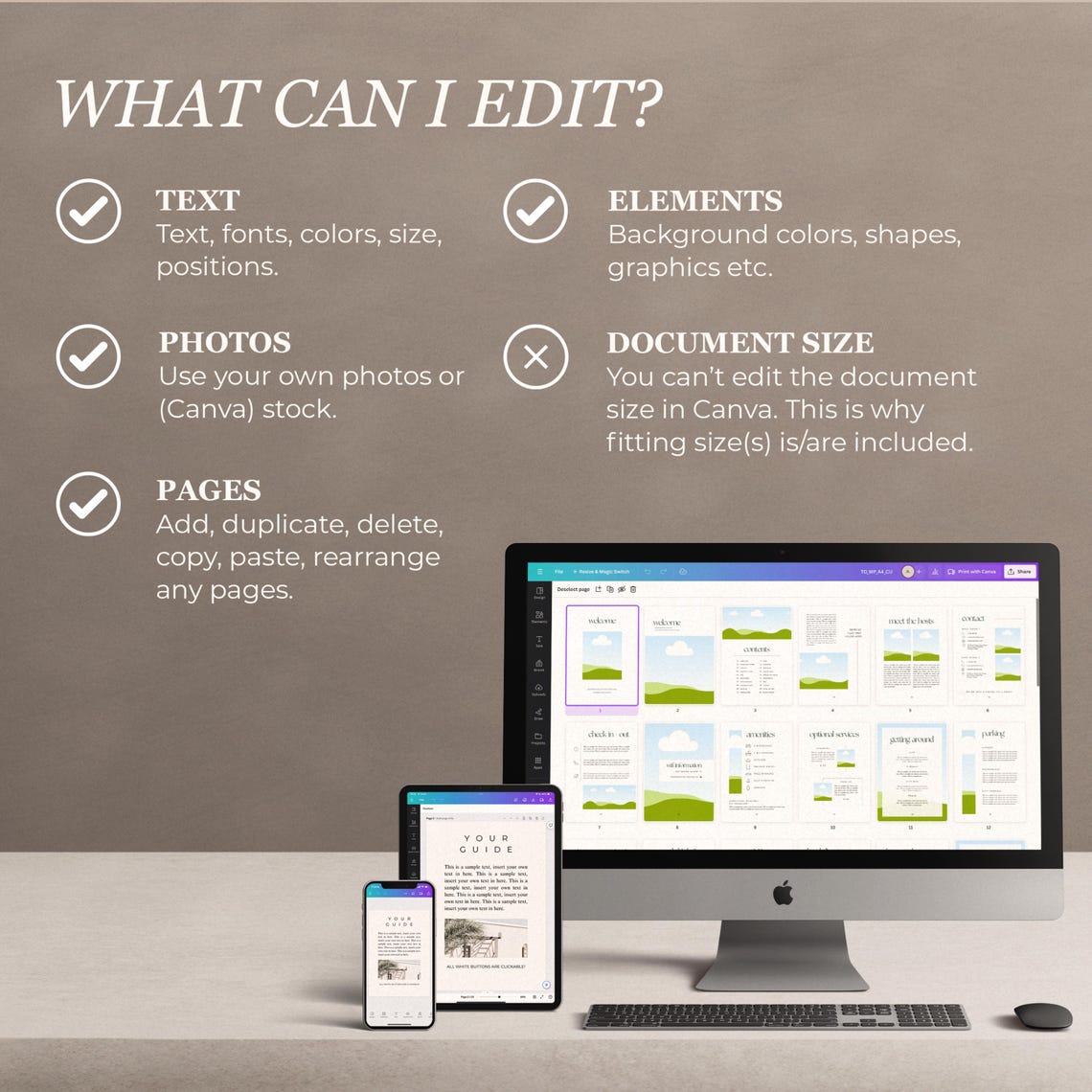 Airbnb Cleaning Checklist Bundle for Airbnb Host Customizable Checklist ...