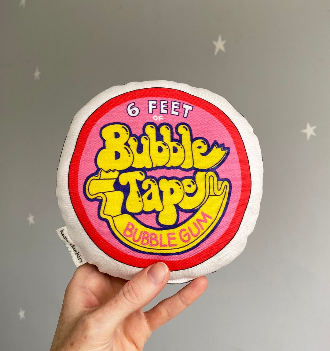 Mini Plush Bubble Tape Gum, Mini Stuffed Bubble Tape Toy - Etsy