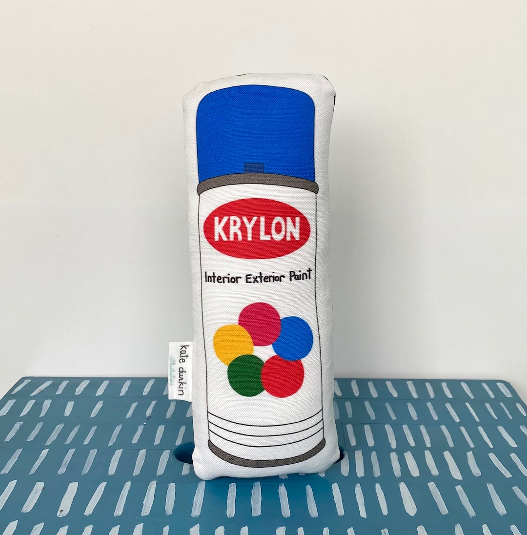 Mini Plush Krylon Spray Paint Can - Etsy