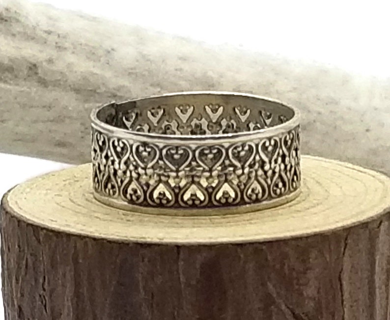 Filigree Ring Guards With Simple Gemstone Band Stacking Ring - Etsy