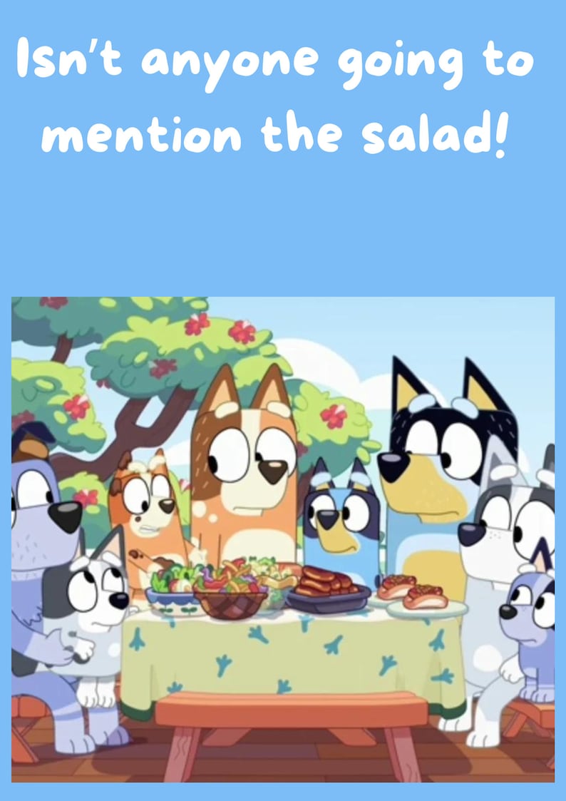 5x Bluey Wall Posters - Etsy