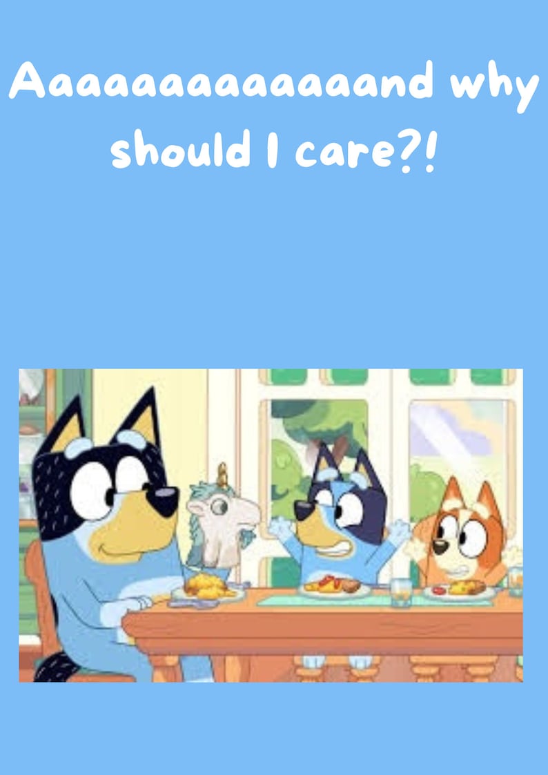 5x Bluey Wall Posters - Etsy