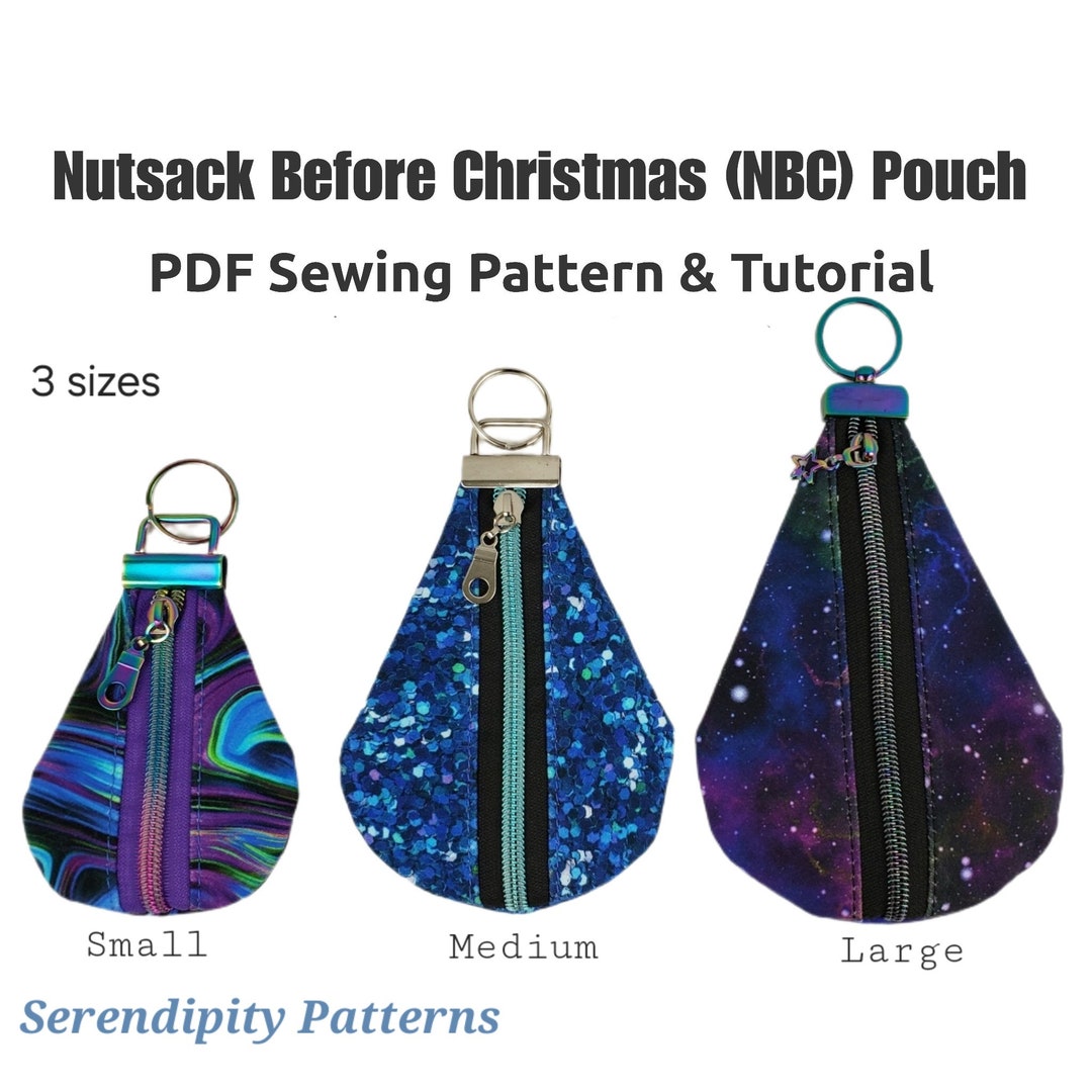 NBC Pouch PDF Sewing Pattern - 3 Sizes - Etsy