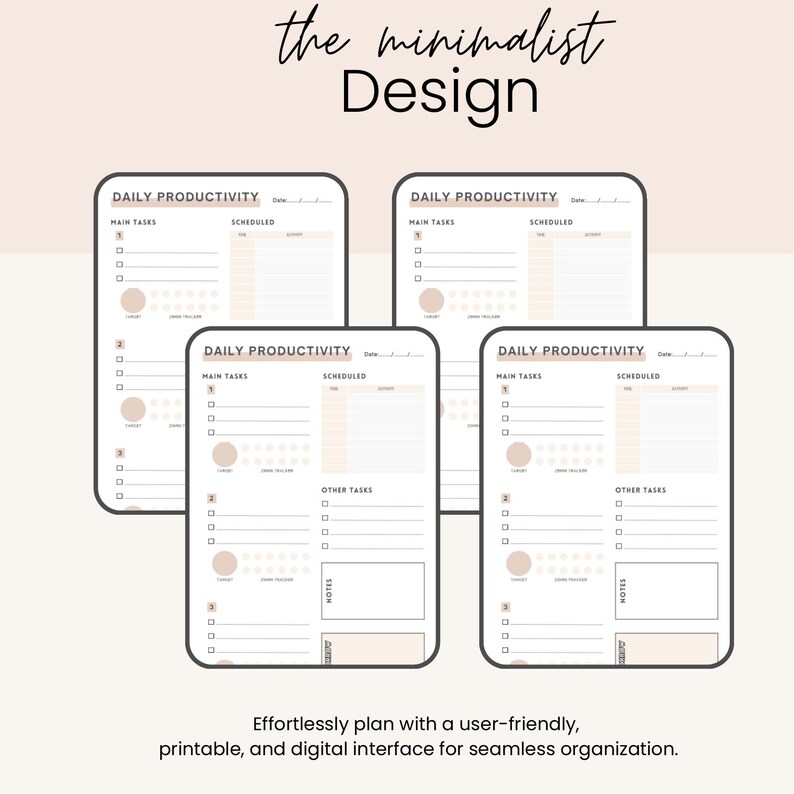 Productivity Planner / Printable / Ultimate Life Journal Binder / Daily ...