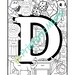 26 Alphabet Coloring Pages Digital Print Pages - Etsy