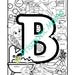 26 Alphabet Coloring Pages Digital Print Pages - Etsy