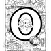 26 Alphabet Coloring Pages Digital Print Pages - Etsy