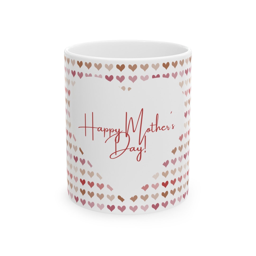 Happy Mothers Day, Feliz Dia De La Madre, Hearts, English/spanish ...