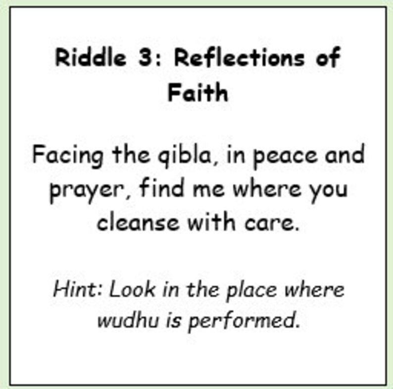 Eid Scavenger Hunt for Kids - Etsy