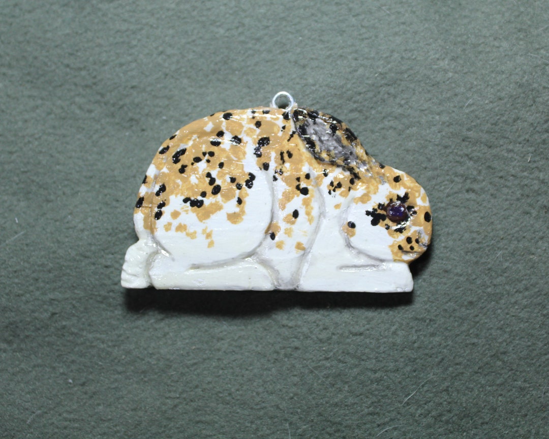 Broken Rex Rabbit Home Decor Hanger-handmade, Recycled, Hand Painted ...