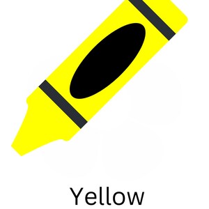 School Classroom Decorations Crayon Color Cards 5x7 9 Colors PLUS 4x6 ...