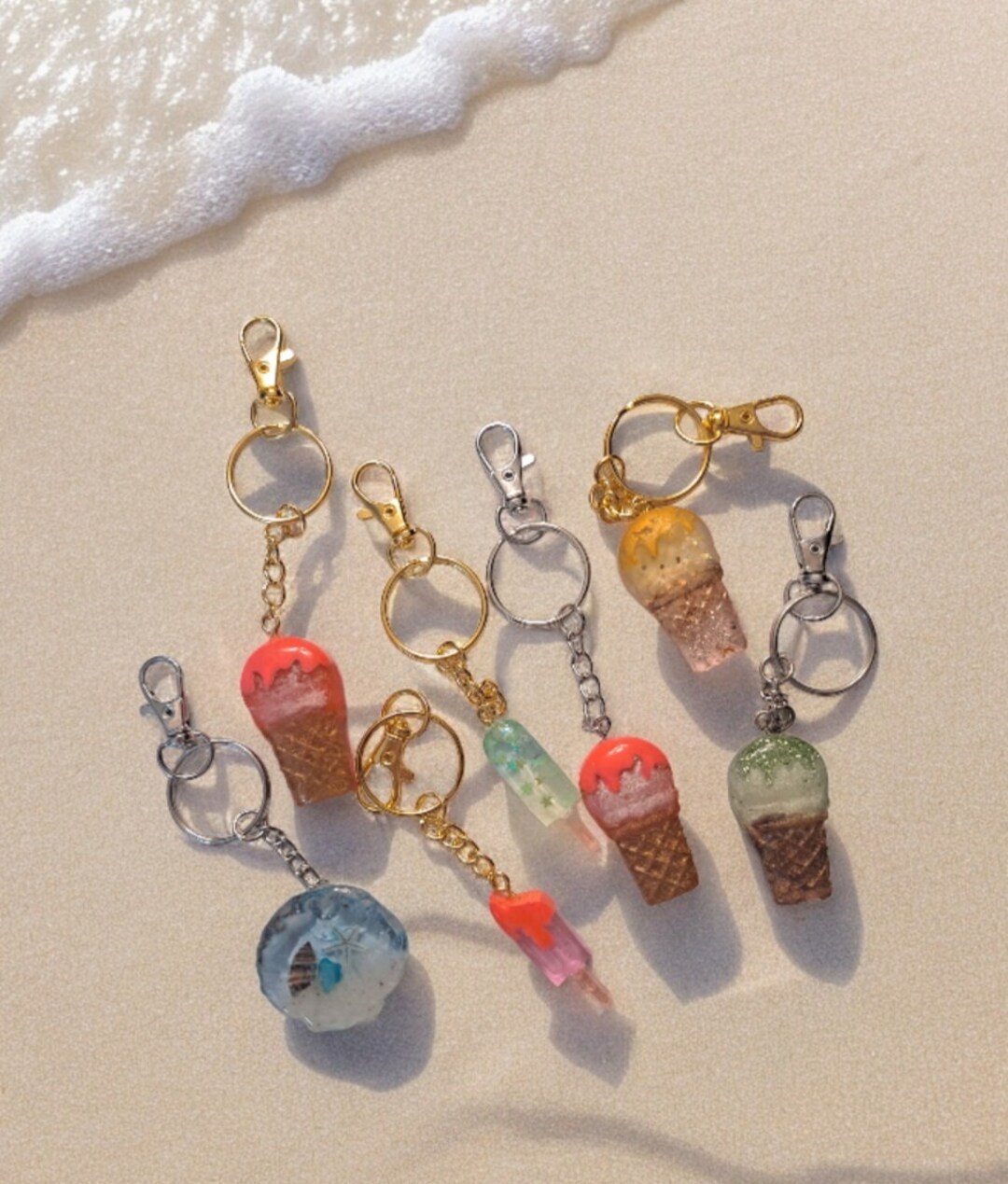 Epoxy, Rasin, Keychain - Etsy