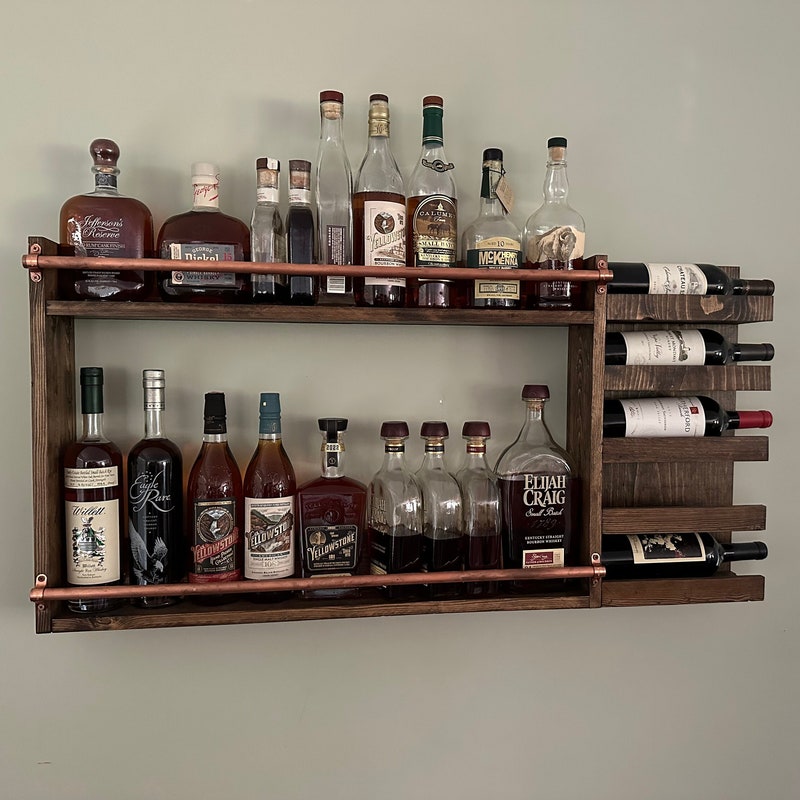 Bourbon Shelf - Etsy