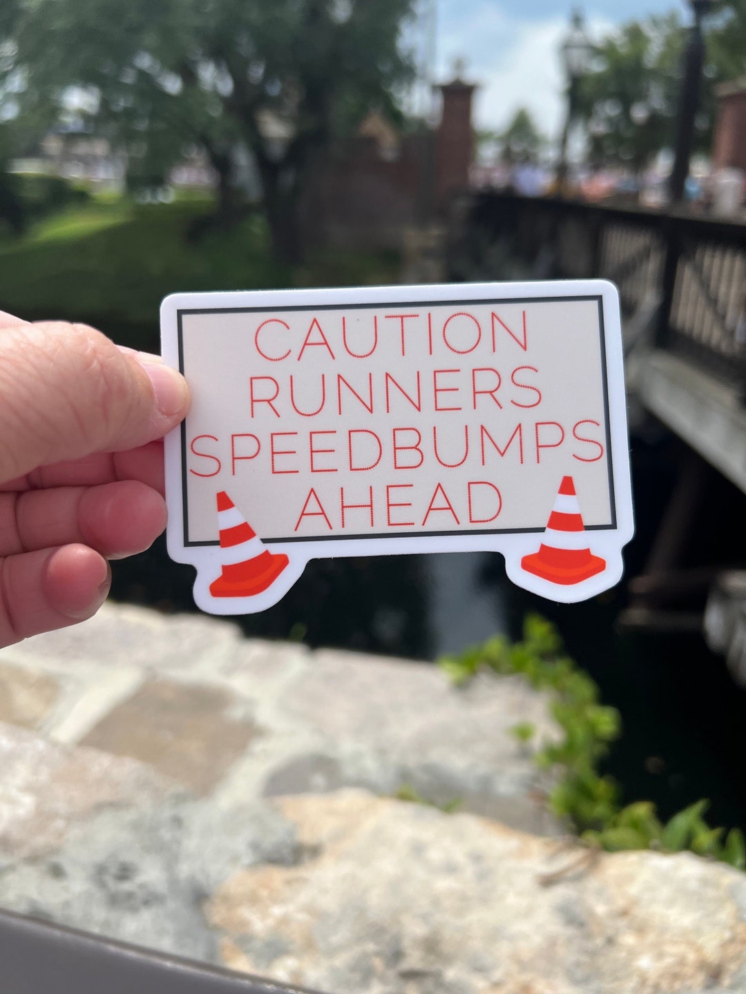 Caution Runners Sticker, Rundisney Sticker, Disney Sticker, Caution ...