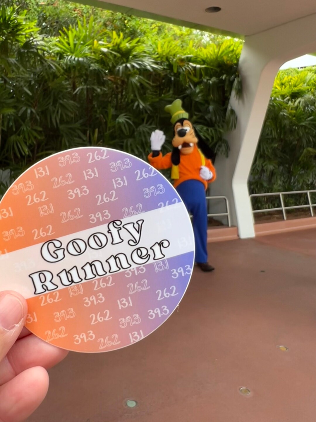 Goofy Challenge Sticker, Goofy Runner, Rundisney Runner, Goofy Sticker ...