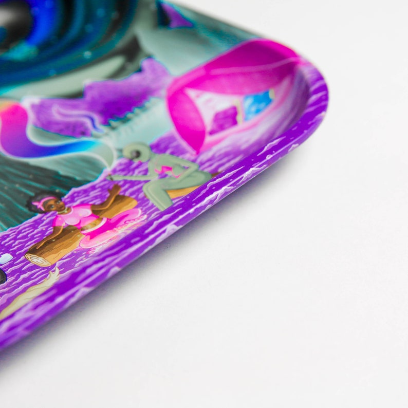 Rolling Tray, Pink Rolling Tray, Weed Tray, Tiny Rolling Tray, Smoking ...