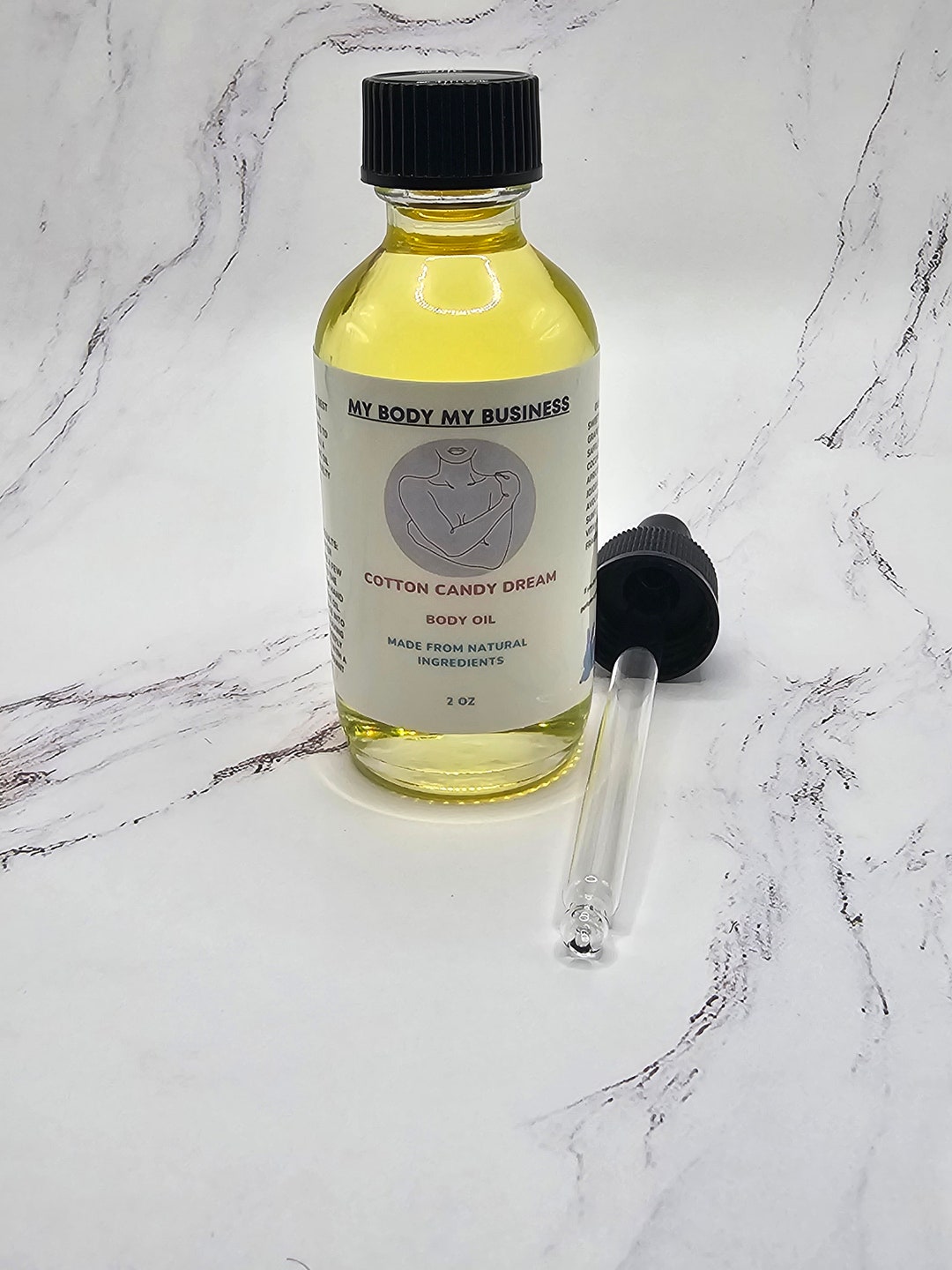 Cotton Candy Dream Body Oil 2oz & 4oz - Etsy