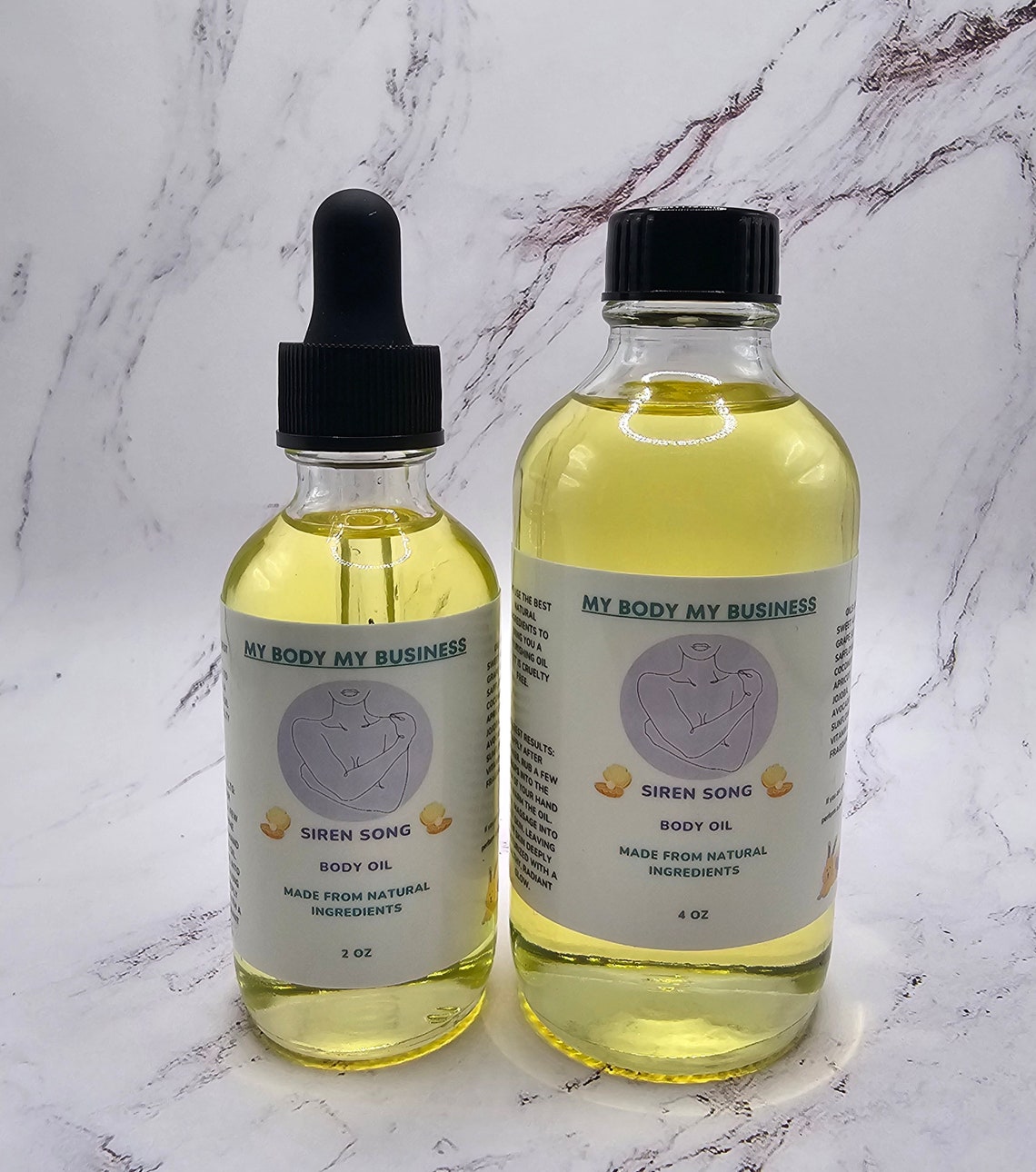 Siren Song Body Oil 2oz & 4oz - Etsy