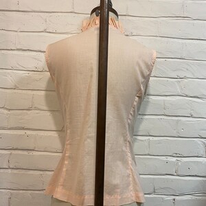 1960’s Vintage Pink Ruffle Top - Etsy