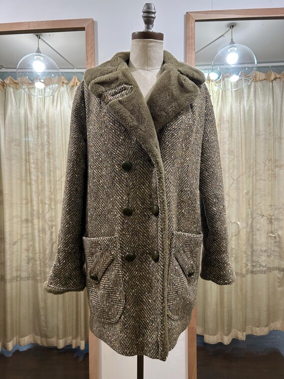 1970's Shearling Wool Coat - Gem