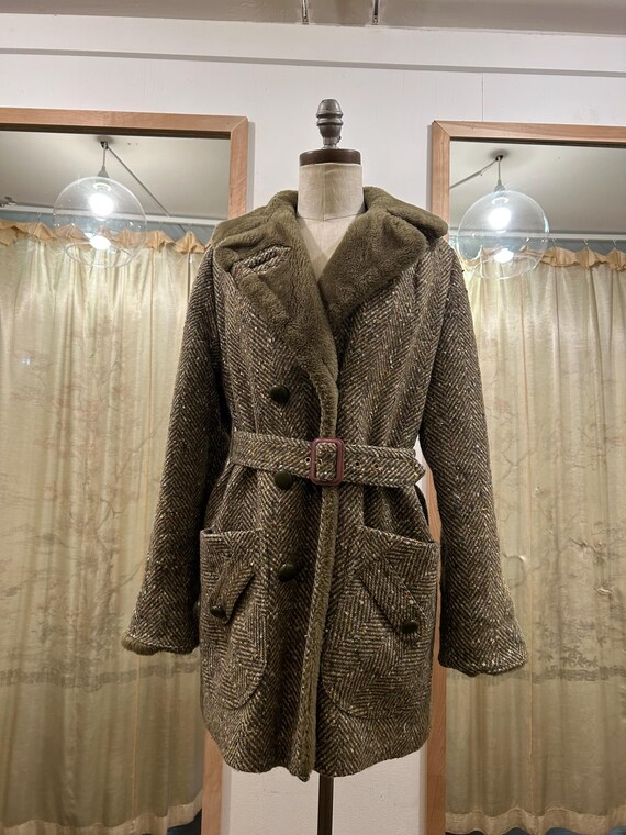 1970's Shearling Wool Coat - Gem