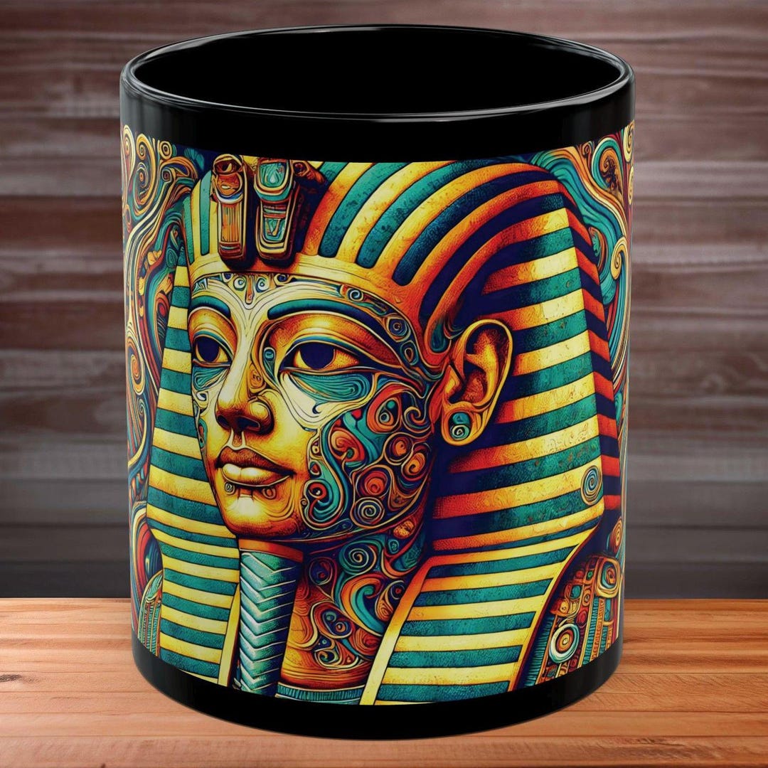 Egypt Mug Sphinx Design, Ancient Egypt Coffee Mug, Sphinx Ceramic Mug ...