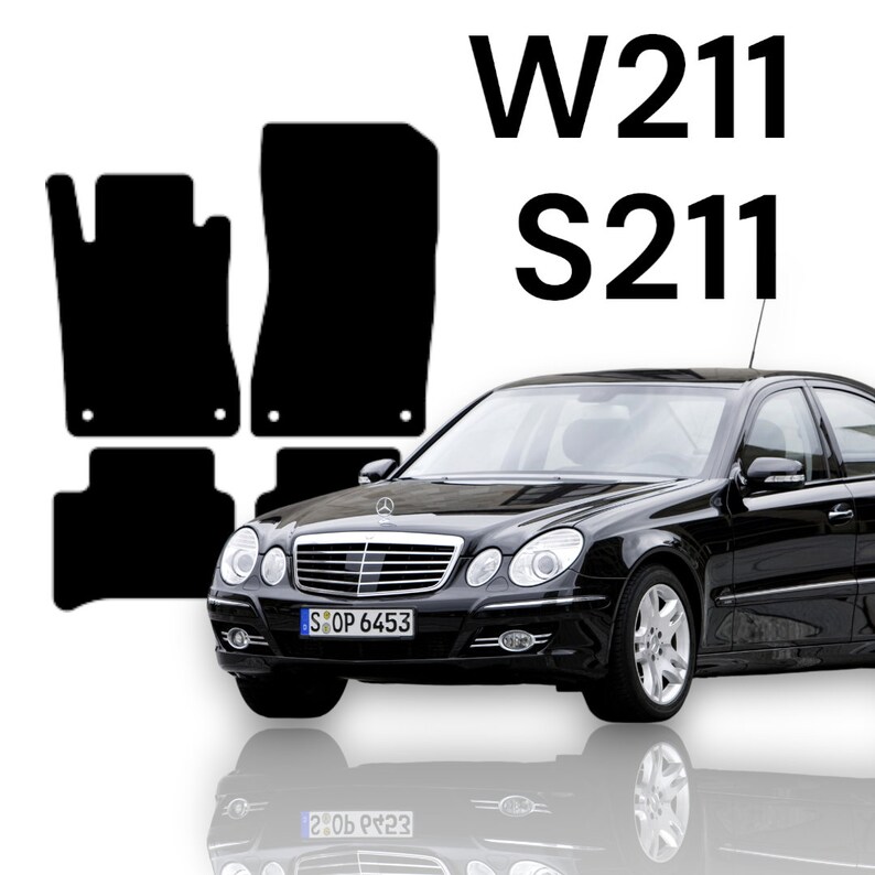 M.BENZ W211/S211 E Series CAR MAT - Etsy