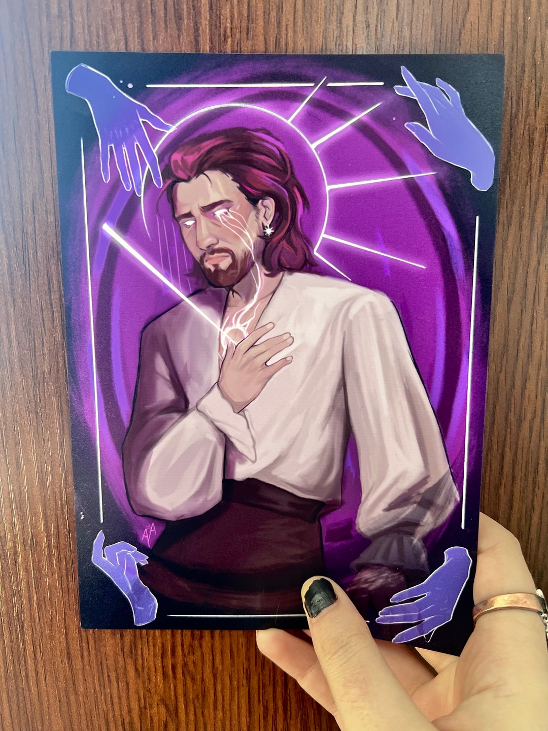 Gale of Waterdeep Wizard Print - Etsy