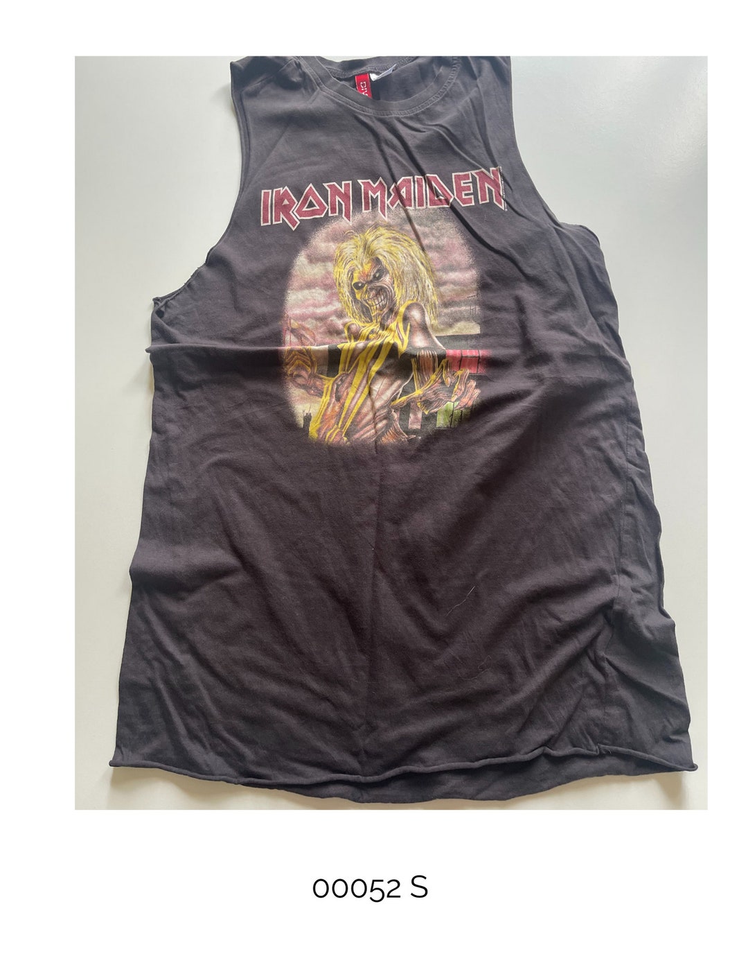 Iron Maiden Tank Top Iron Maiden Vintage Tees Iconic Retro Tee Vintage ...