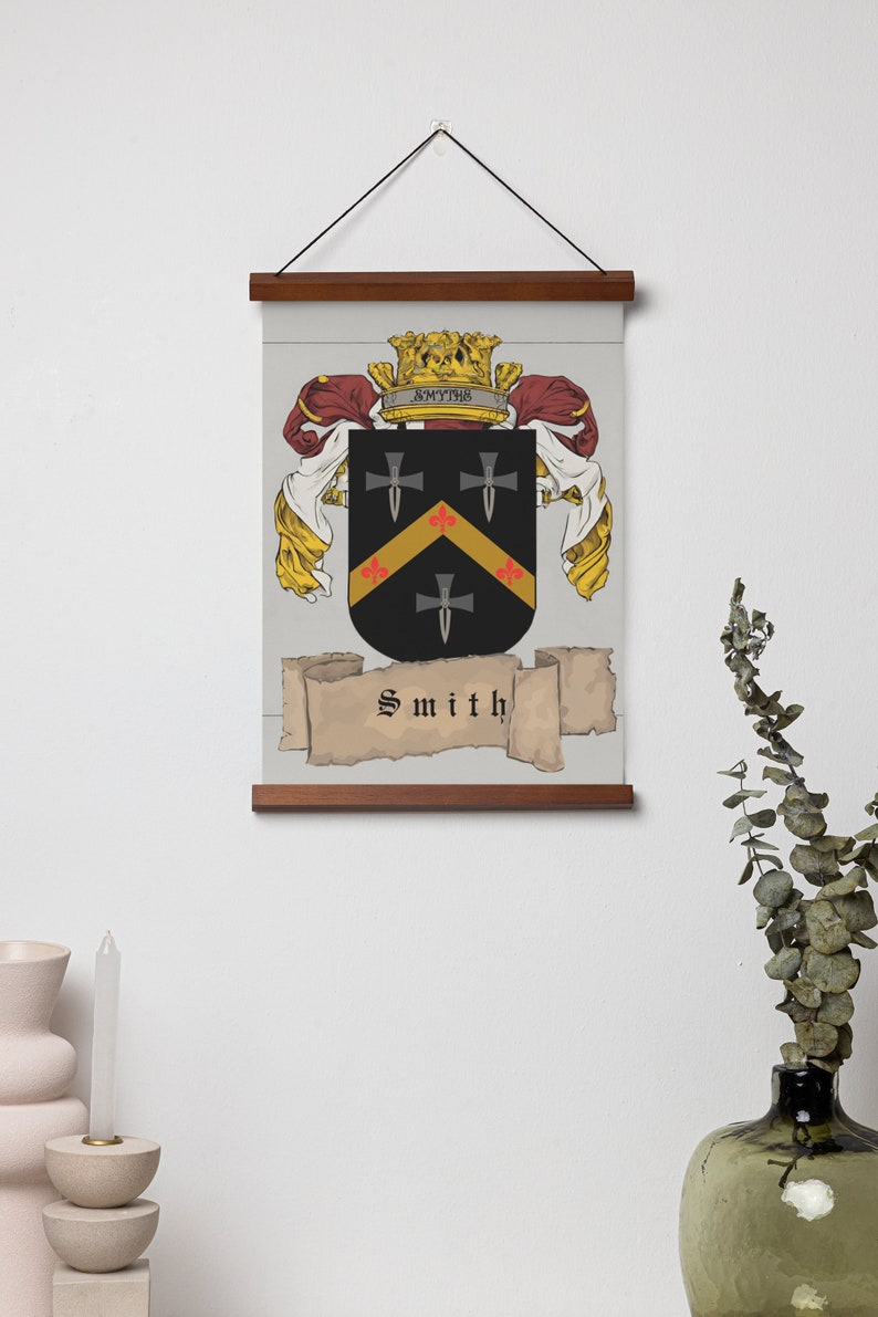 Smith Family Coat of Arms - Etsy