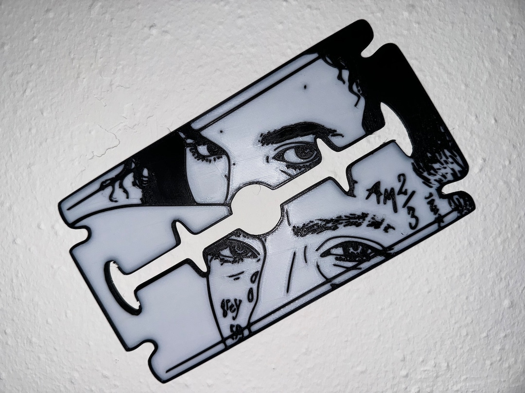 Suicideboys Razer Blade 3D Printed Wall Art - Etsy