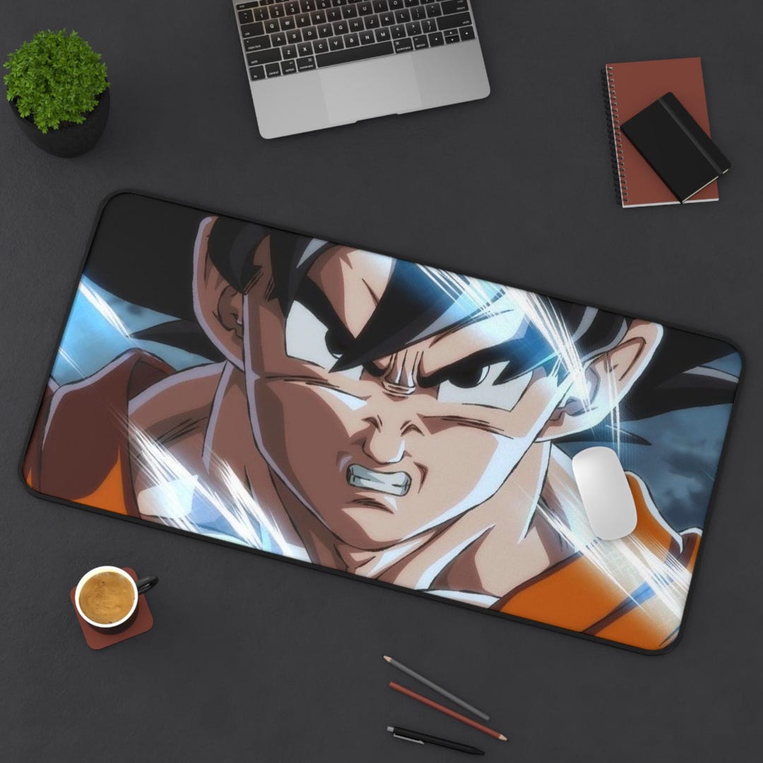 Goku Gaming Desk Mat, Anime Mousepad, Large Computer Accessories ...