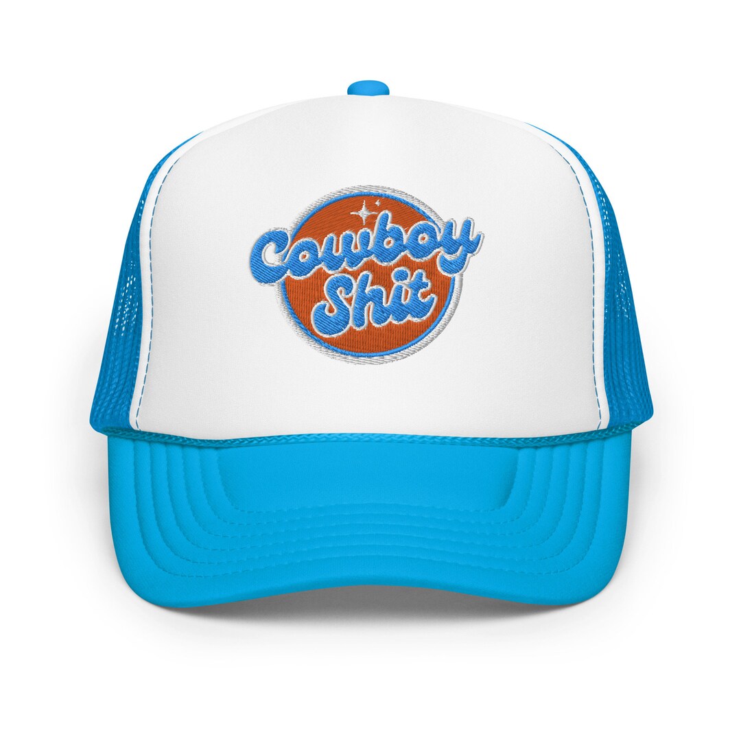 Cowboy Shit Vintage Retro Classic Trucker Hat, Snapback Hat, Baseball ...