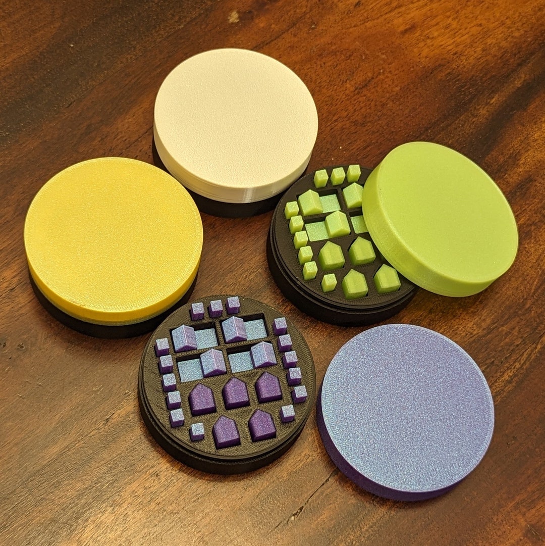 Catan Token Set - Travel Version - Etsy