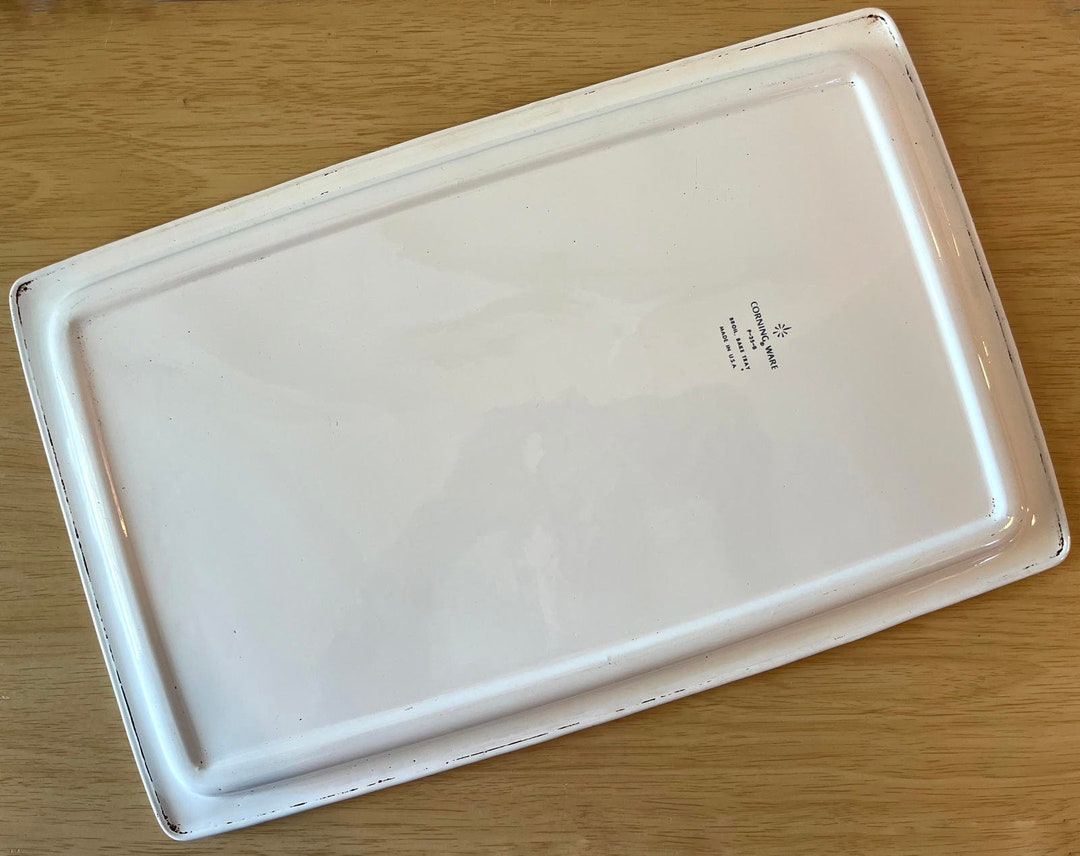 Corningware cornflower Blue Broil Bake Tray Baking Pan Platter - Etsy