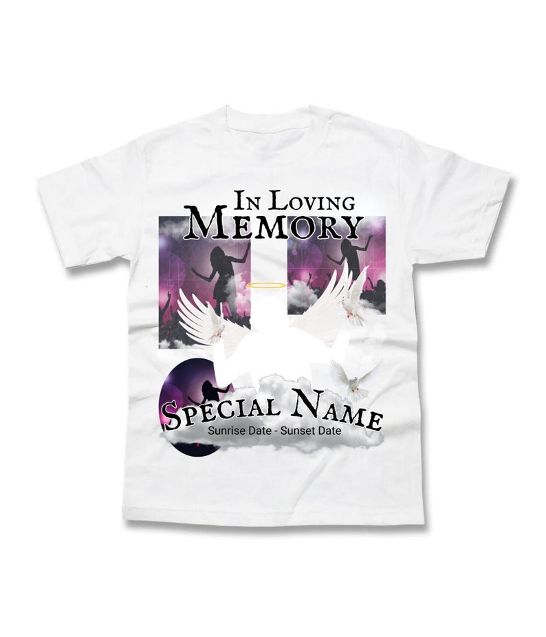 Personalized in Loving Memory Shirt - Etsy
