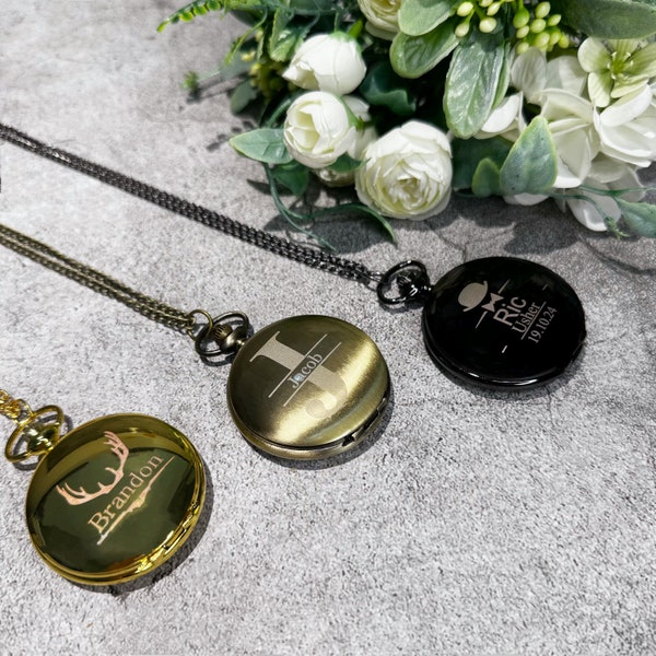 Custom Pocket Watch - Etsy