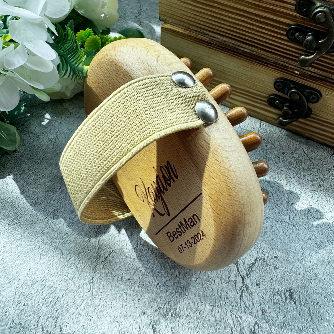 Customized Handmade Massage Comb, Wedding Gifts /bridesmaids/groomsman ...