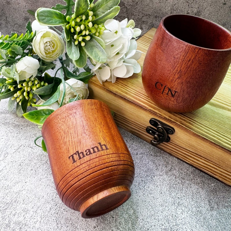 Wooden Mug - Etsy
