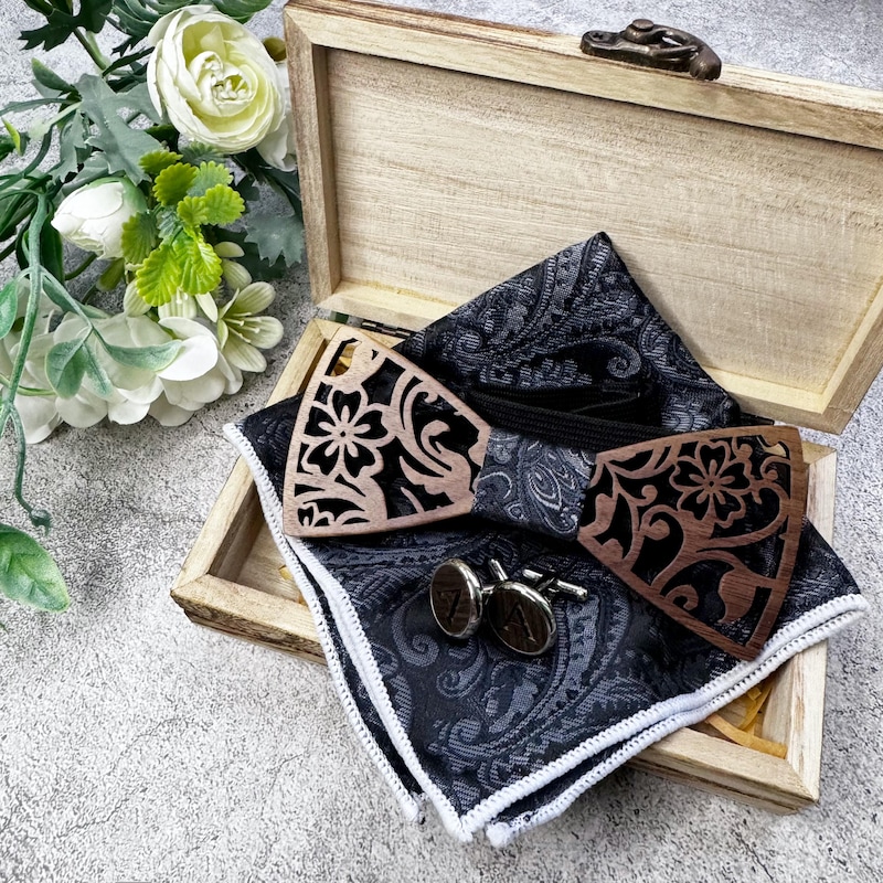 Walnut Tie Box - Etsy