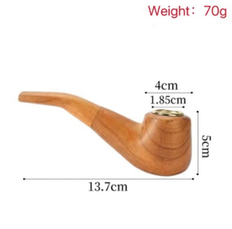 Personalized Wooden Pipes, Customized Handmade Pipes Fathers Day Gifts ...