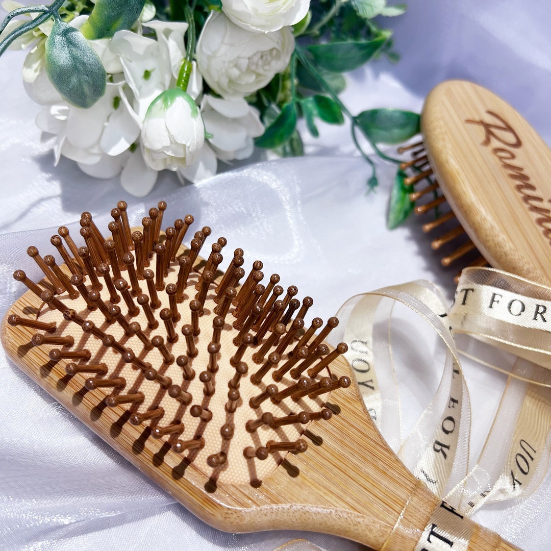 Customized Name Comb, Bridesmaid Wood Comb, Personalized Party Wood ...