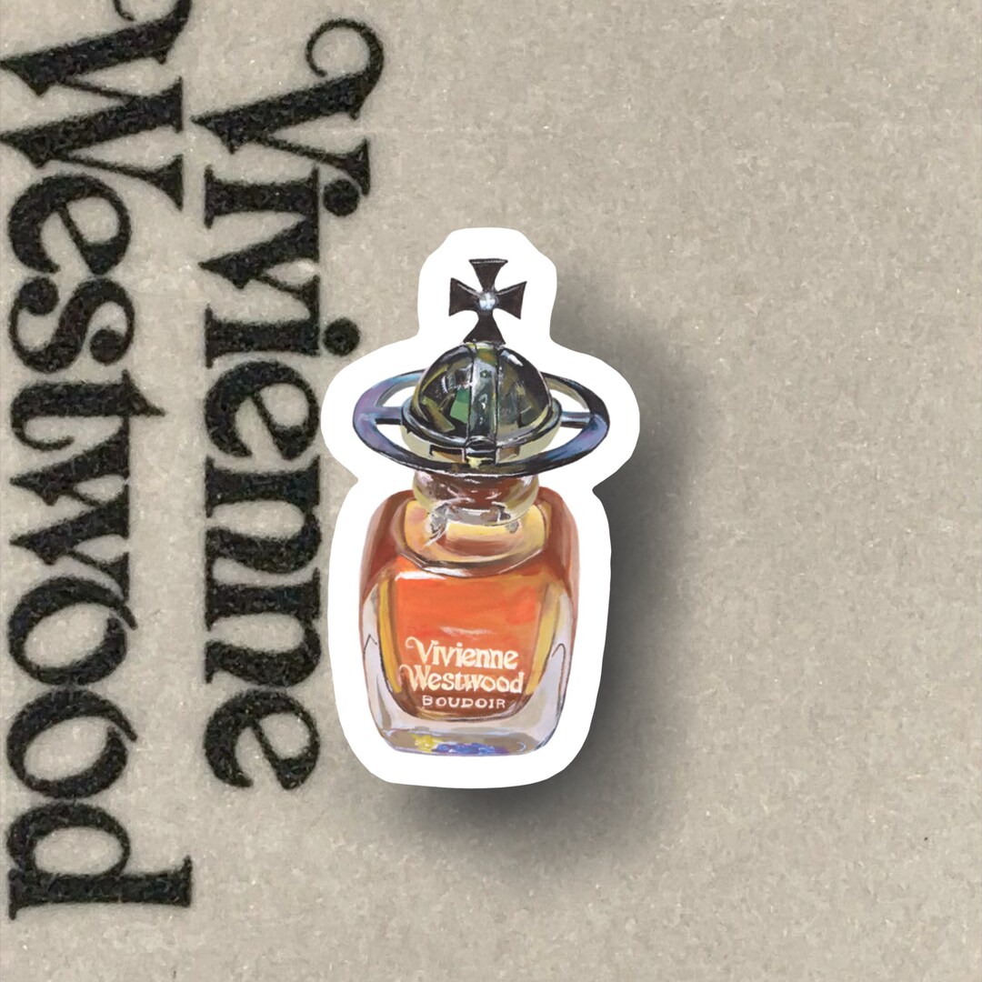 Vivienne Westwood Perfume Vinyl Sticker | Designer Art Sticker ...