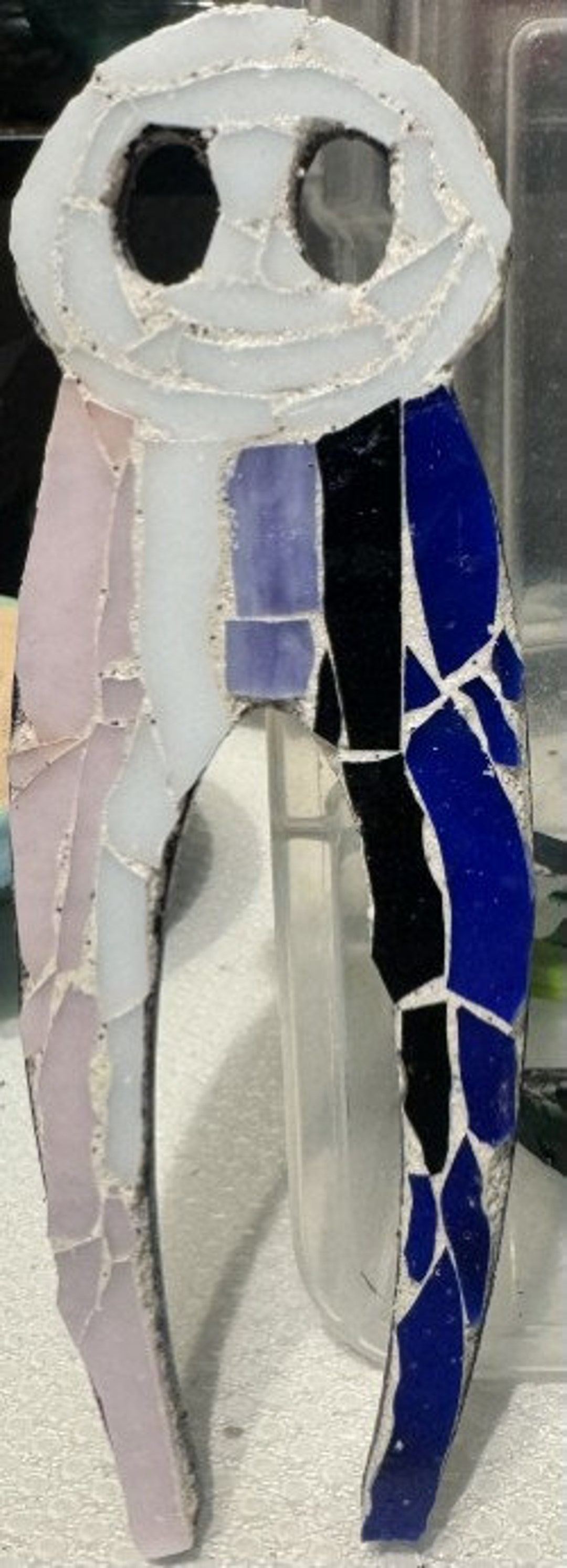 Cryptid Night Walker Gender Fluid Flag Mosaic Stained Glass - Etsy