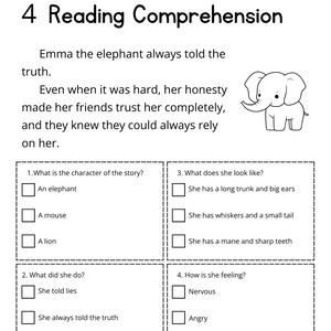 Identify the Story Elements and the Moral in a Story ELA.1.R.1 - Etsy