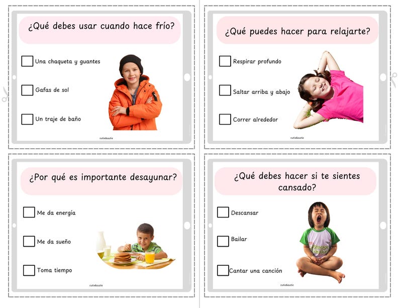 Tarjetas De Comunicación Y Lenguaje Para Terapia Del Habla: La Salud - Etsy
